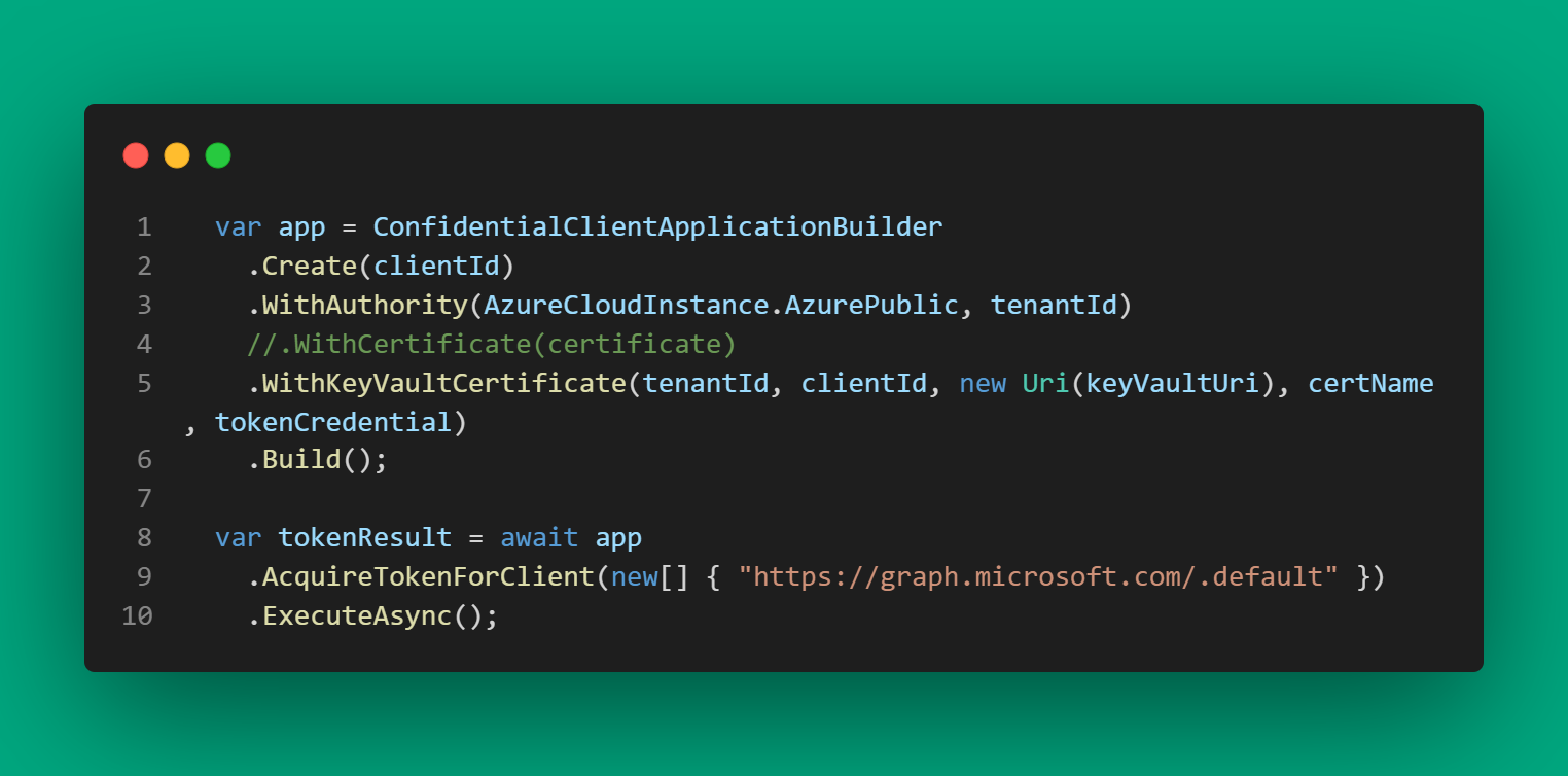 Securing multi-tenant app with Managed Identity Securing multi-tenant app with Managed Identity